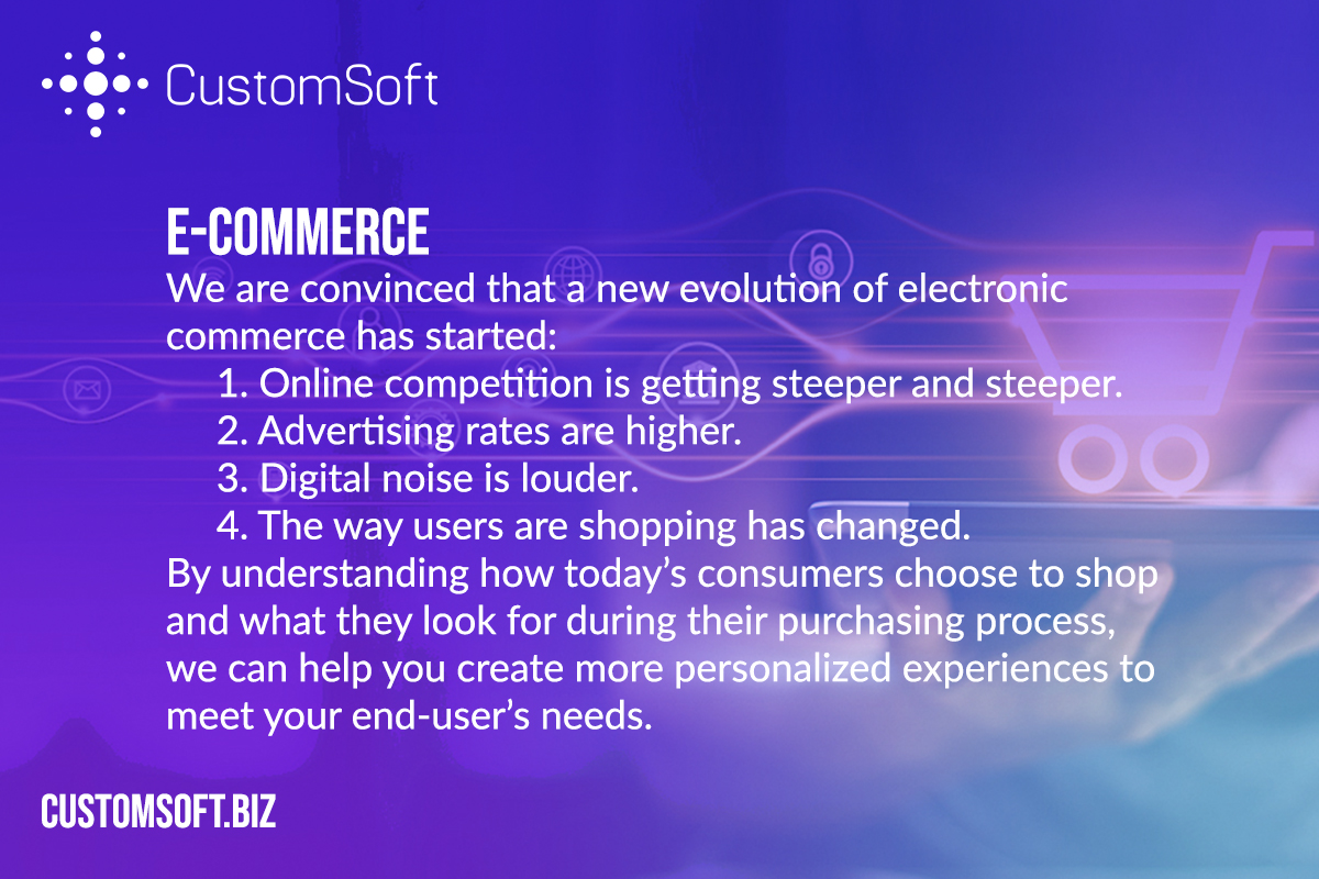E-Commerce - CustomSoft